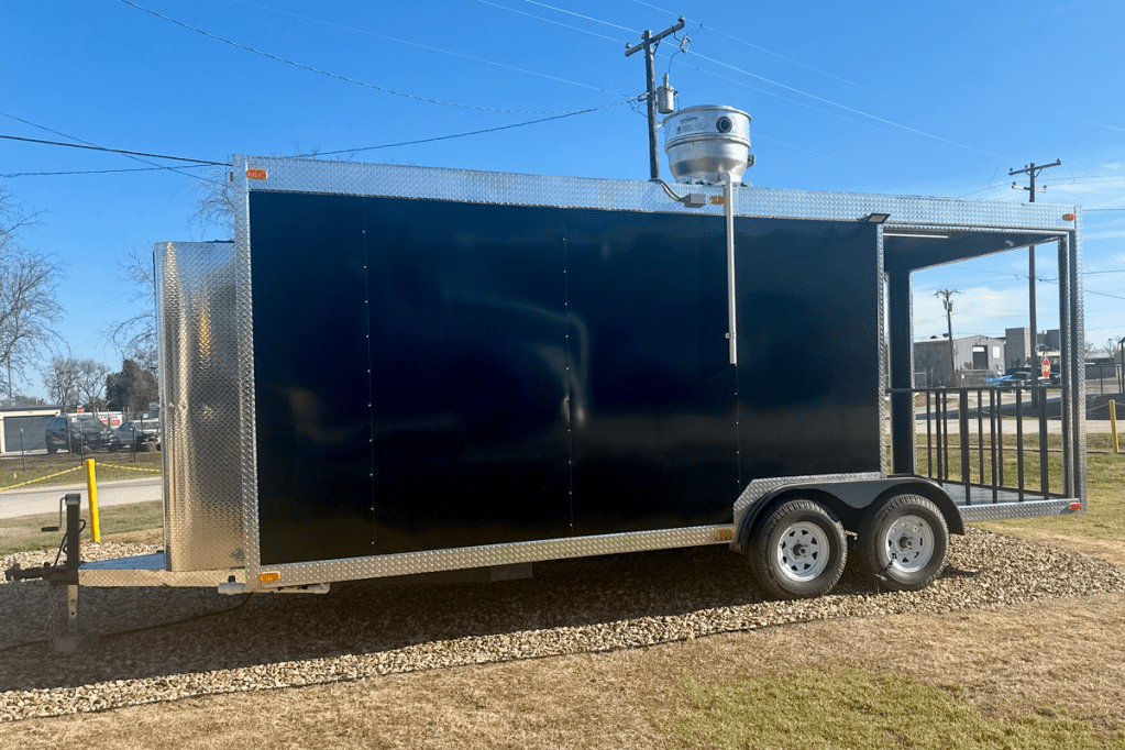The Smoker BBQ 8×20 – Build to Order – Trailer Builder