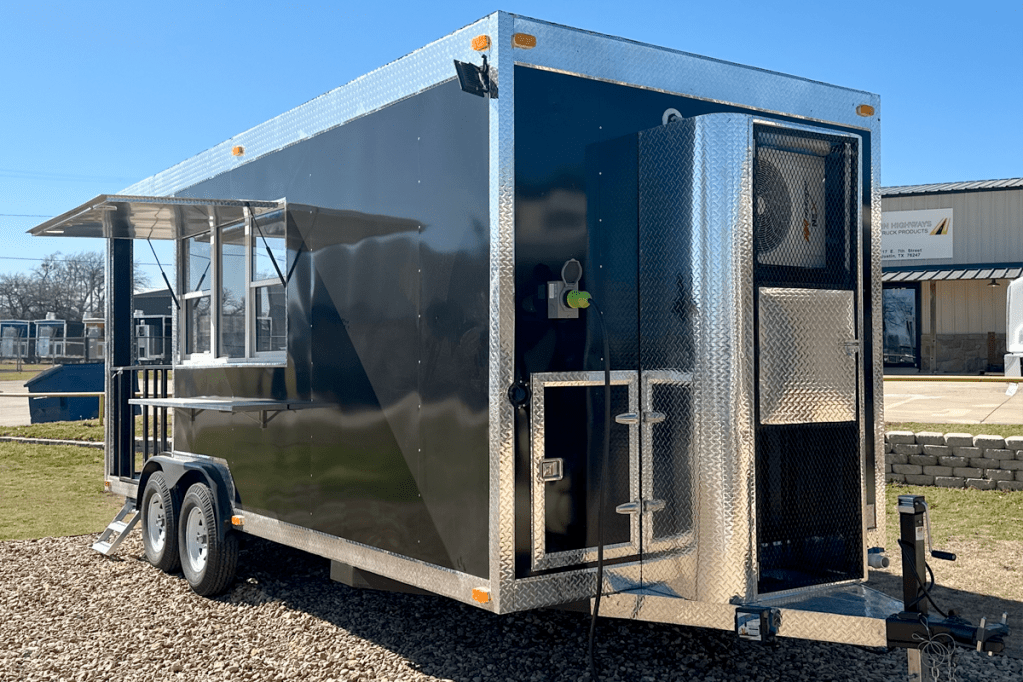 The Smoker BBQ 8×20 – Build to Order – Trailer Builder